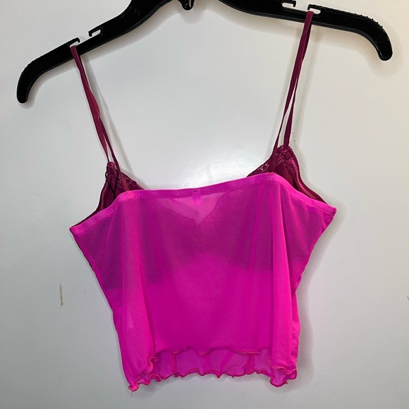 Vovigor | Tops | New With Tags Vovigor Pink Cami Crop Top | Poshmark